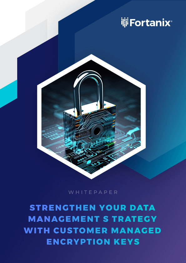Data Management Strategy with Customer-Managed Encryption Keys | Whitepaper